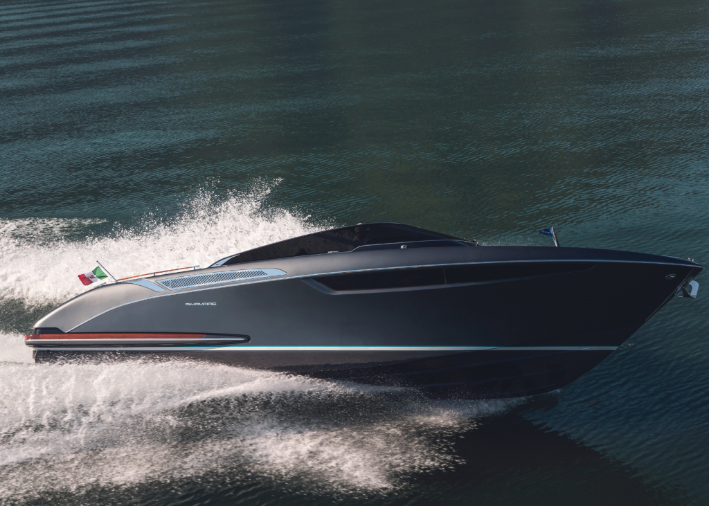 Rivamare is a contemporary open yacht that honors the spirit of classic ...