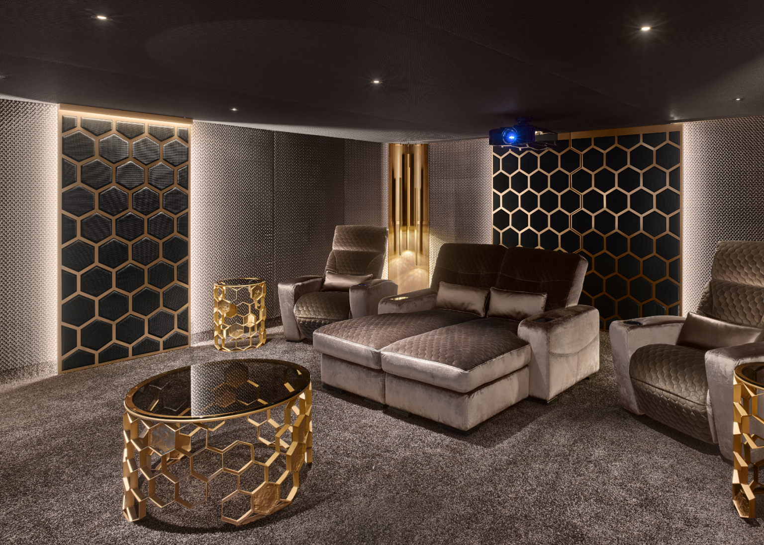 Bespoke home cinemas by Cipod | Boulevard luxury