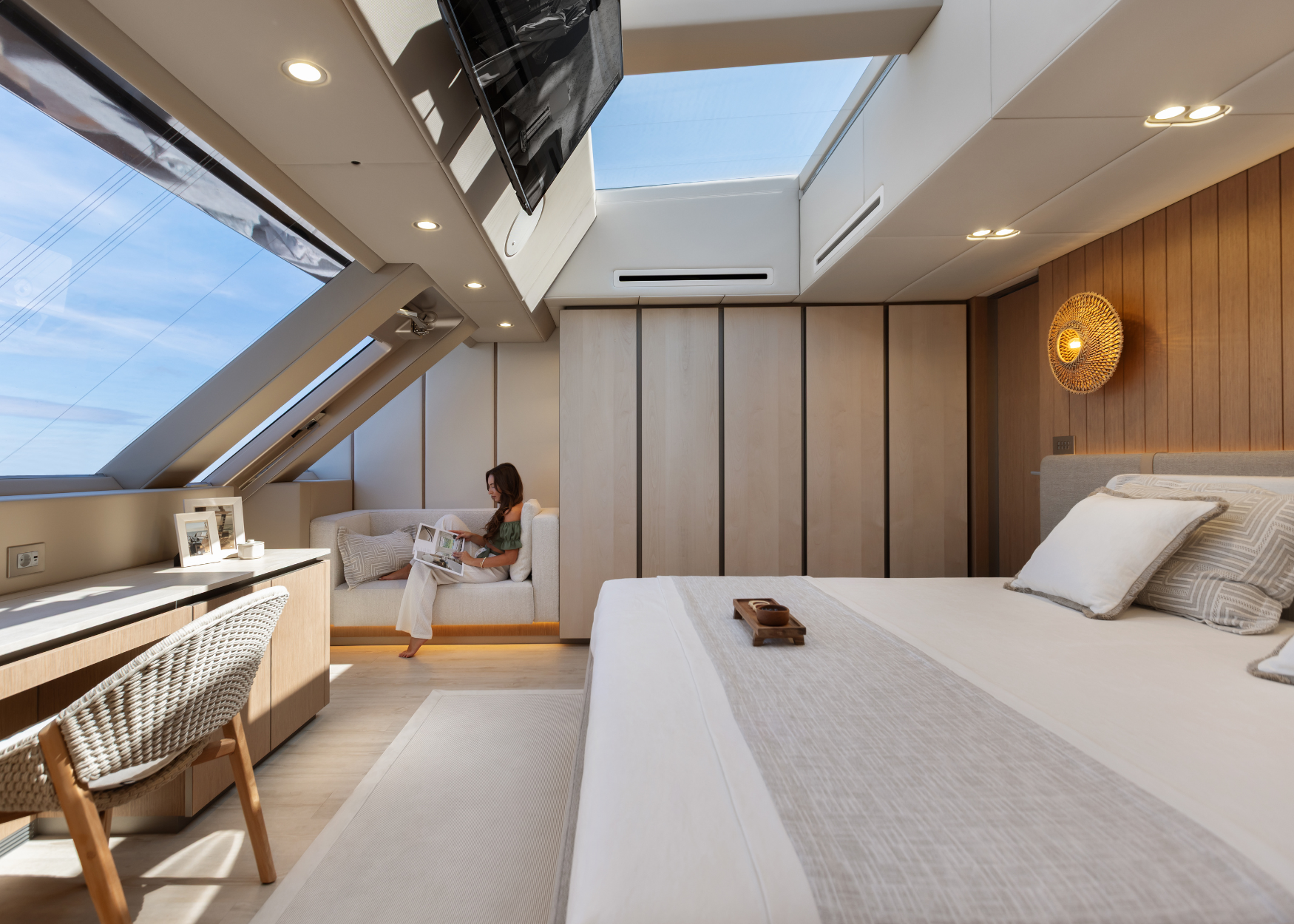 The 100 Sunreef Power superyacht sets a new standard of eco-friendly ...