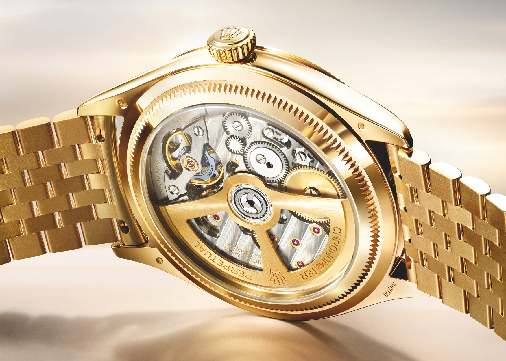 Rolex updates the Perpetual 1908 with the first solid gold bracelet ...